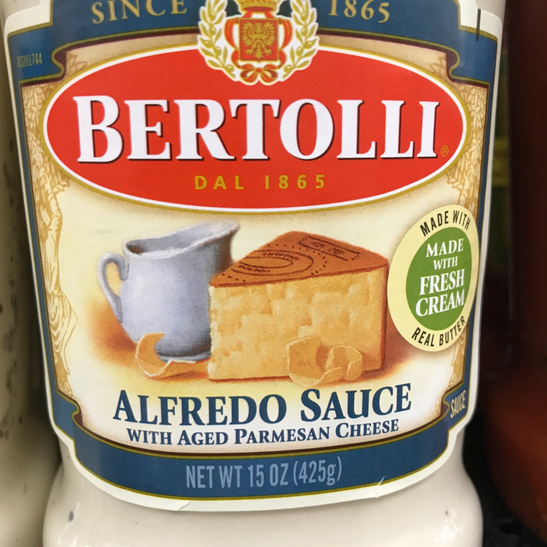 BERTOLLI ALFREDO SAUCE 15 OZ | Original Colonial Market