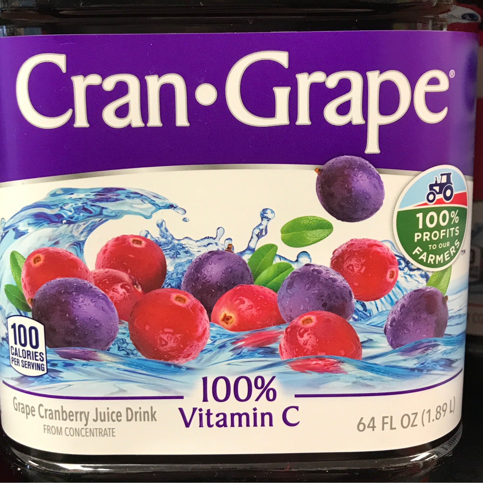 OCEAN SPRAY CRAN-GRAPE JUICE 64 OZ | Original Colonial Market