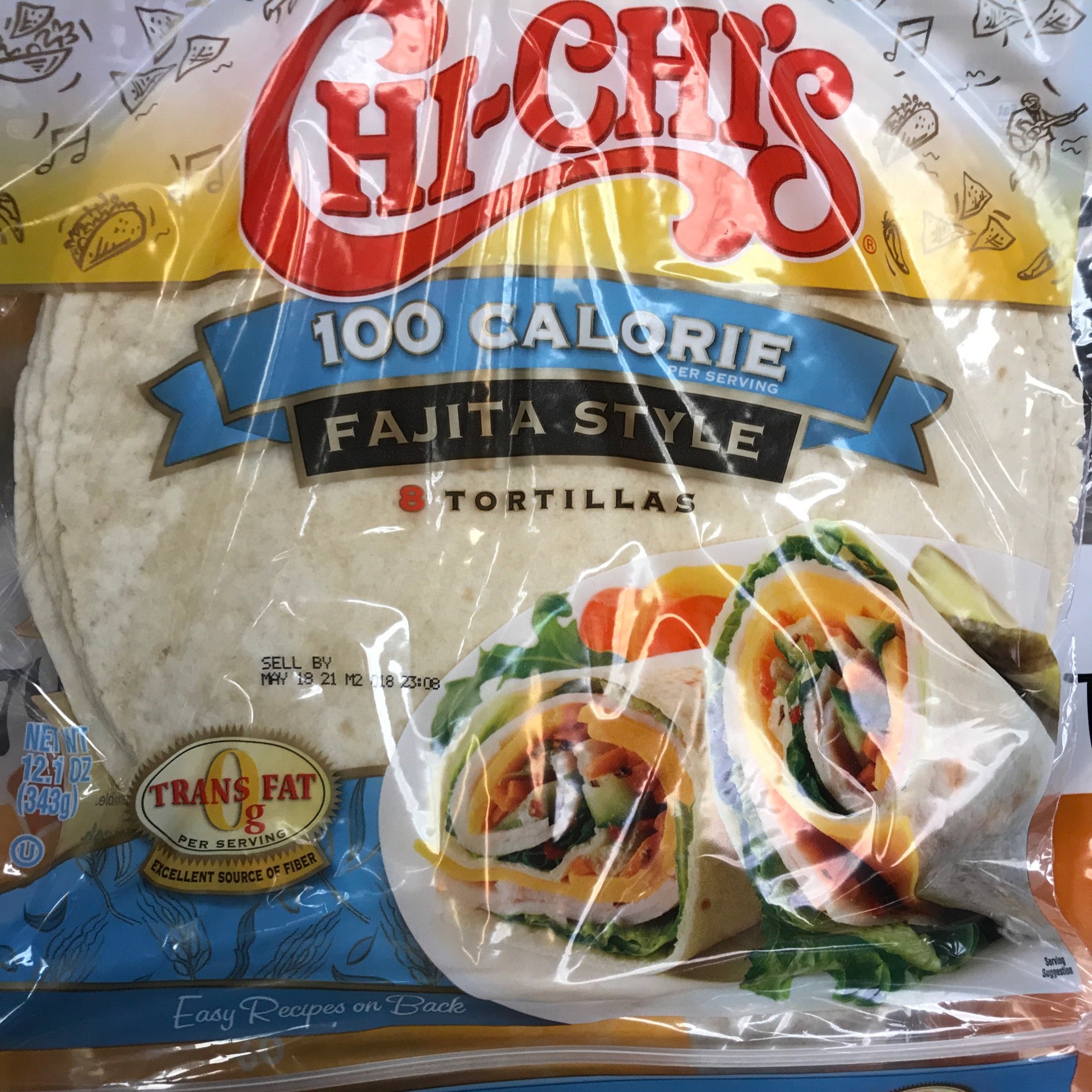 CHI CHIS WRAPS 100 CAL FAJITA STYLE 8ct | Original Colonial Market