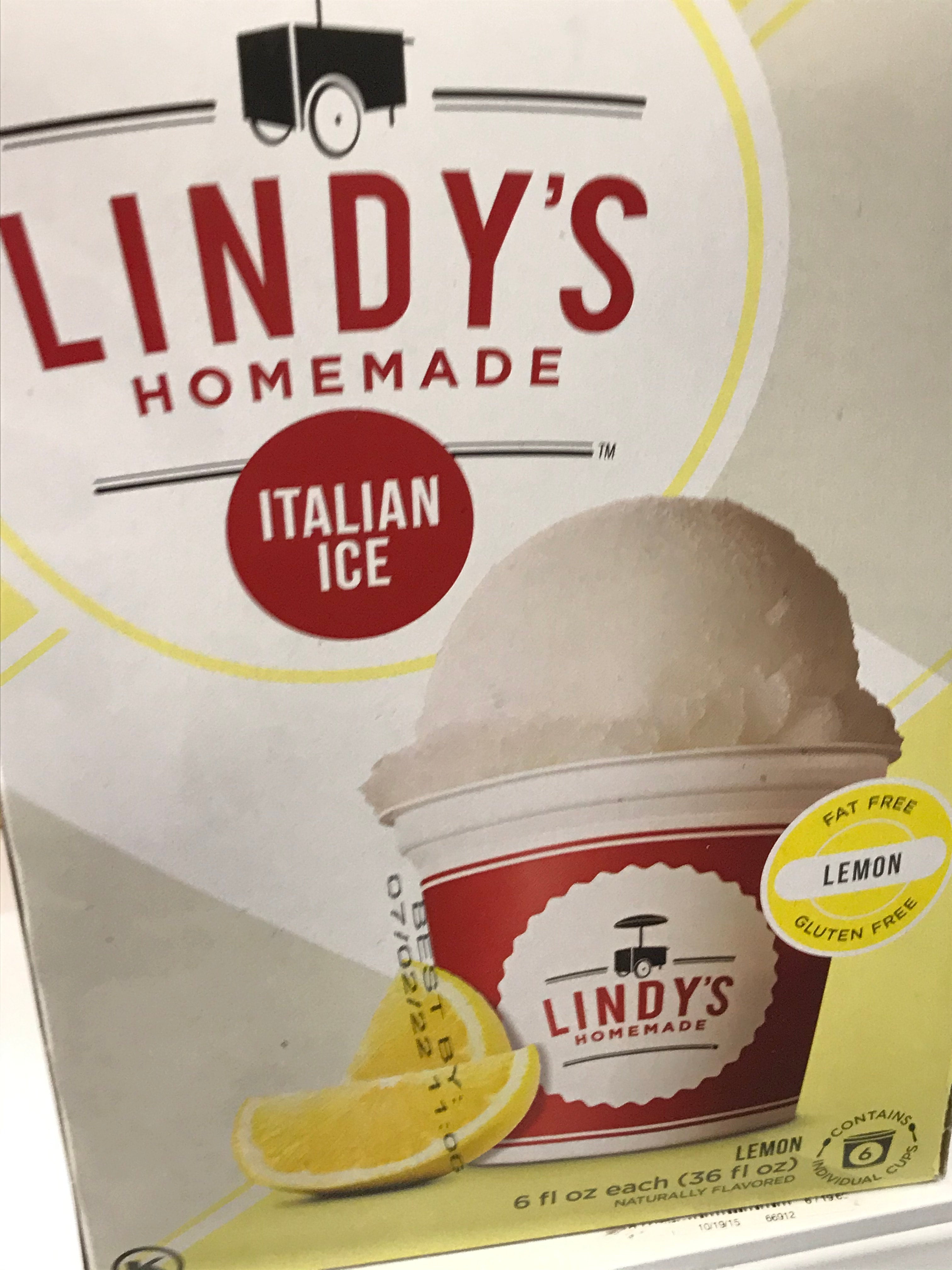 LINDYS HM ITALIAN ICE 6pcks LEMON | Original Colonial Market