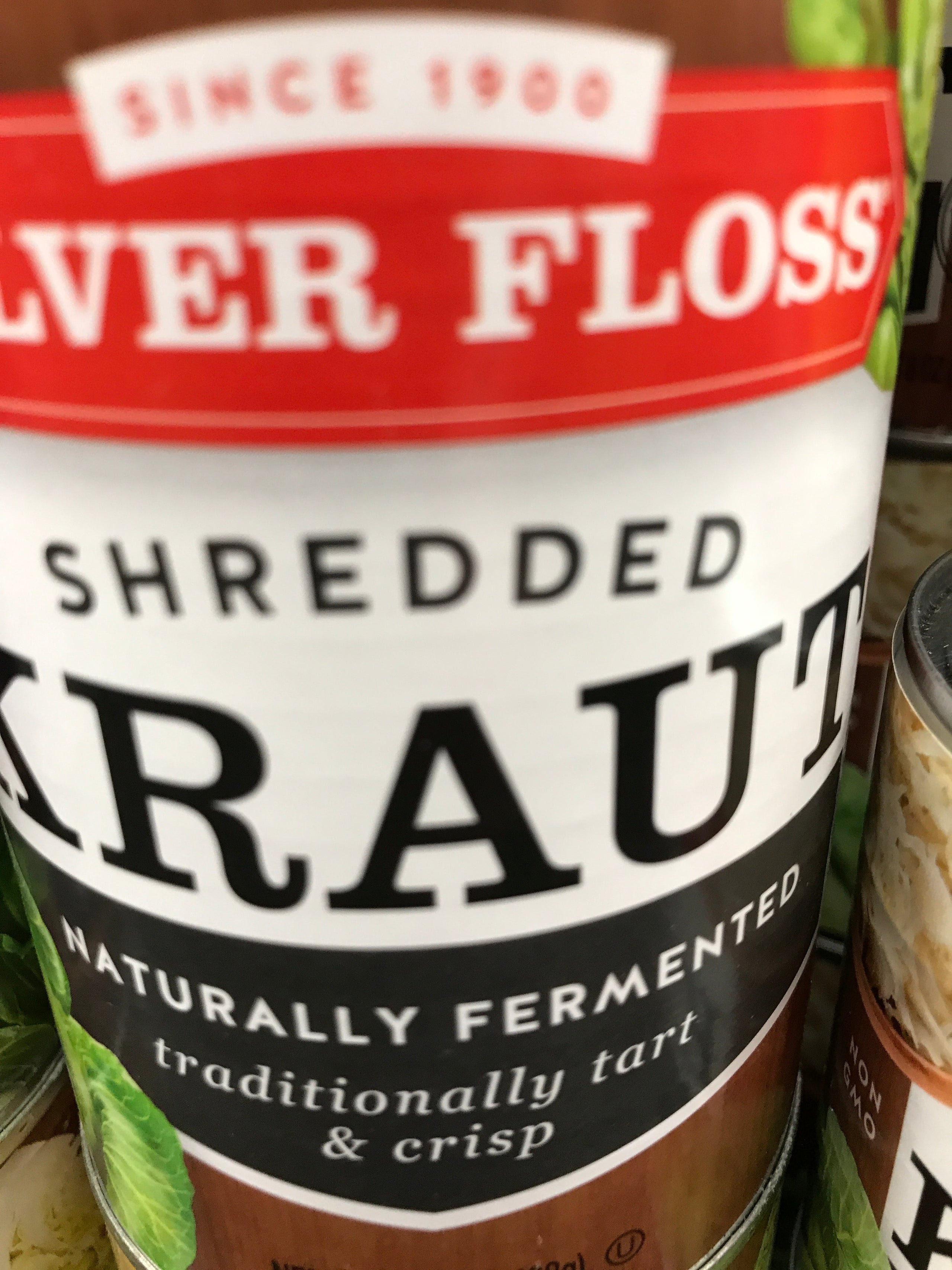 SILVER FLOSS SHREDDED KRAUT 14 OZ | Original Colonial Market