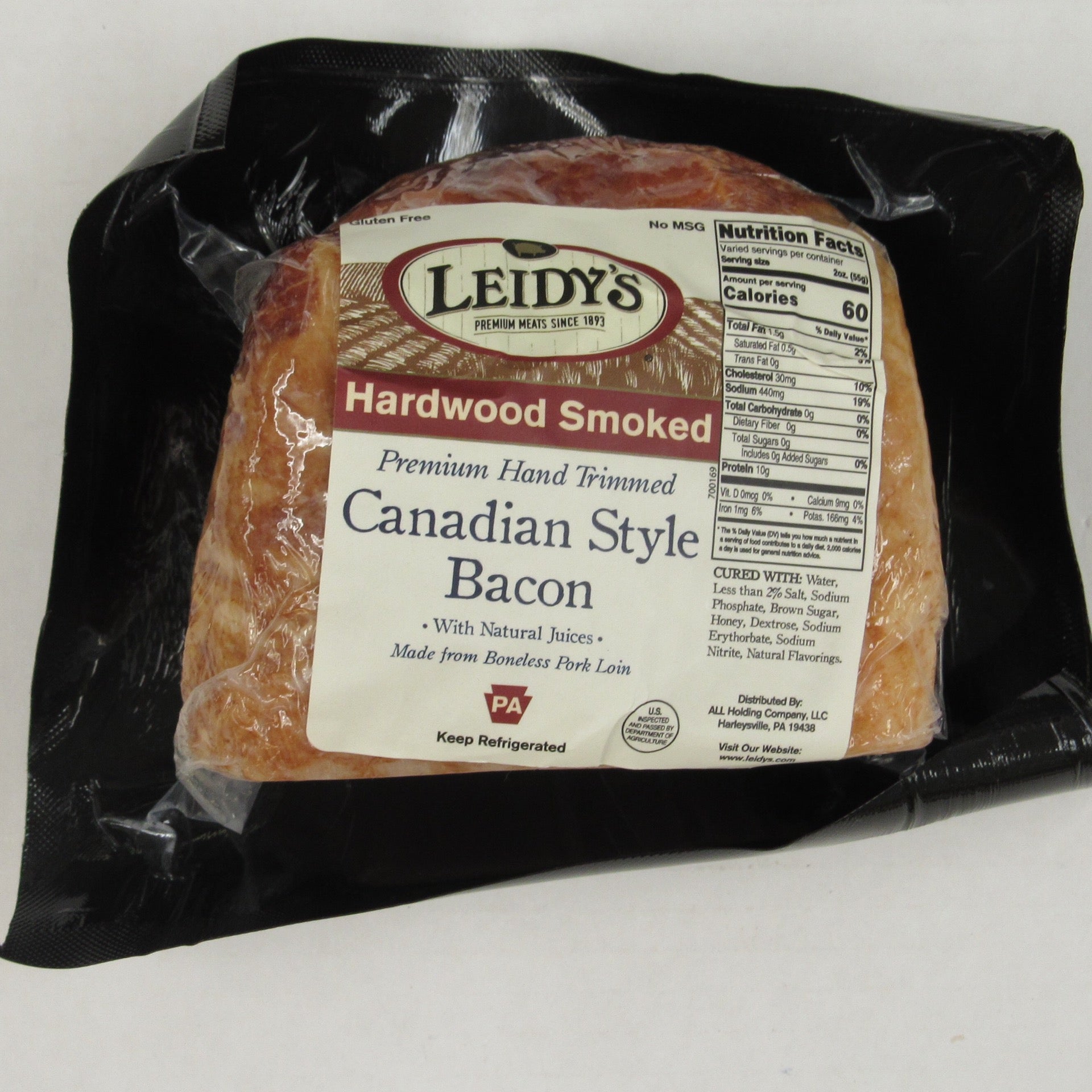 LEIDYS CANADIAN STYLE BACON | Original Colonial Market